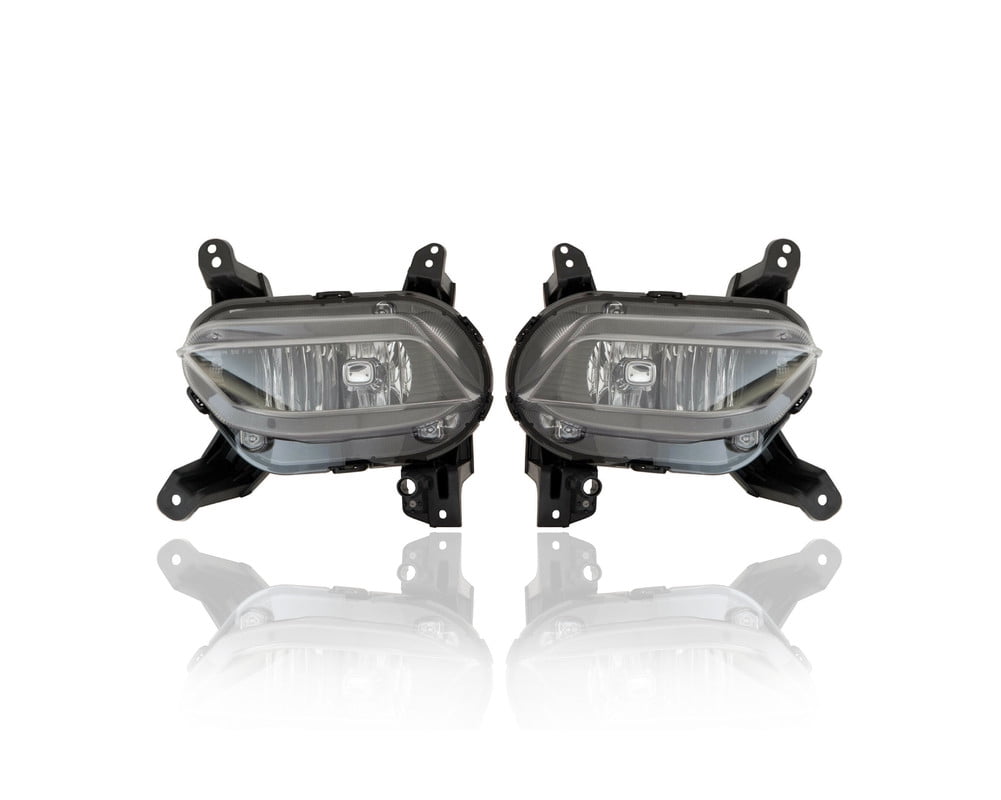 Fog Light Assembly - Compatible/Replacement for '19-20 Hyundai Santa Fe ...