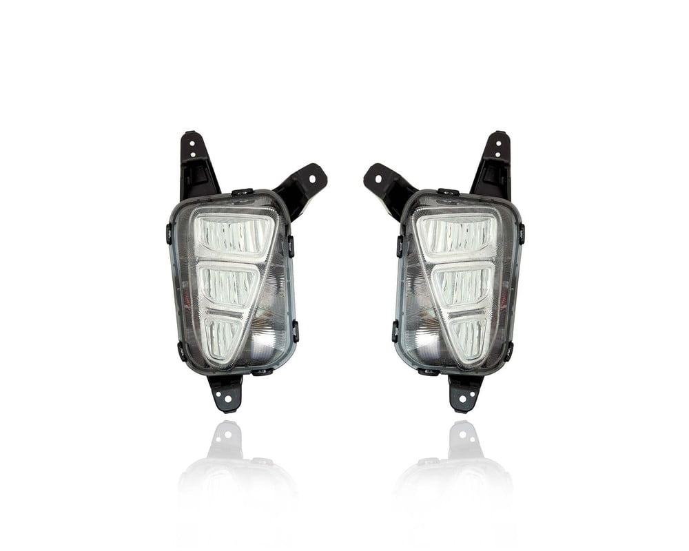 Fog Light Assembly - Compatible/Replacement for '16-18 Kia Optima - LED ...