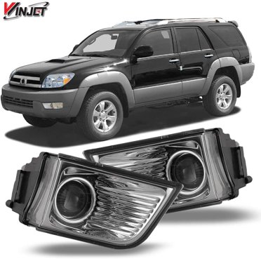 Fog Light For 03-05 Toyota 4Runner Clear Lens, Pair - Walmart.com