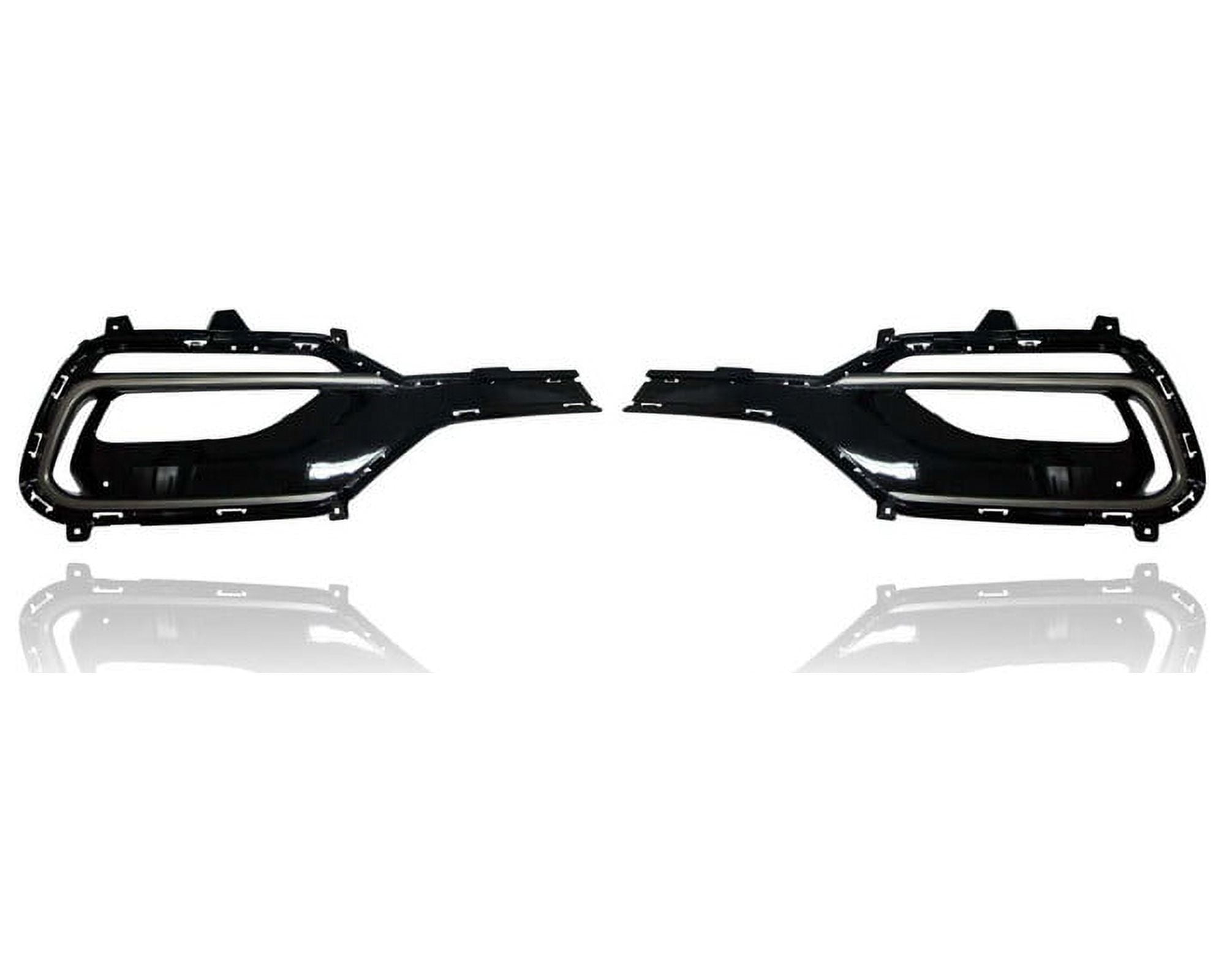 Fog Light Cover - Compatible/Replacement for '17-18 Hyundai Santa Fe ...