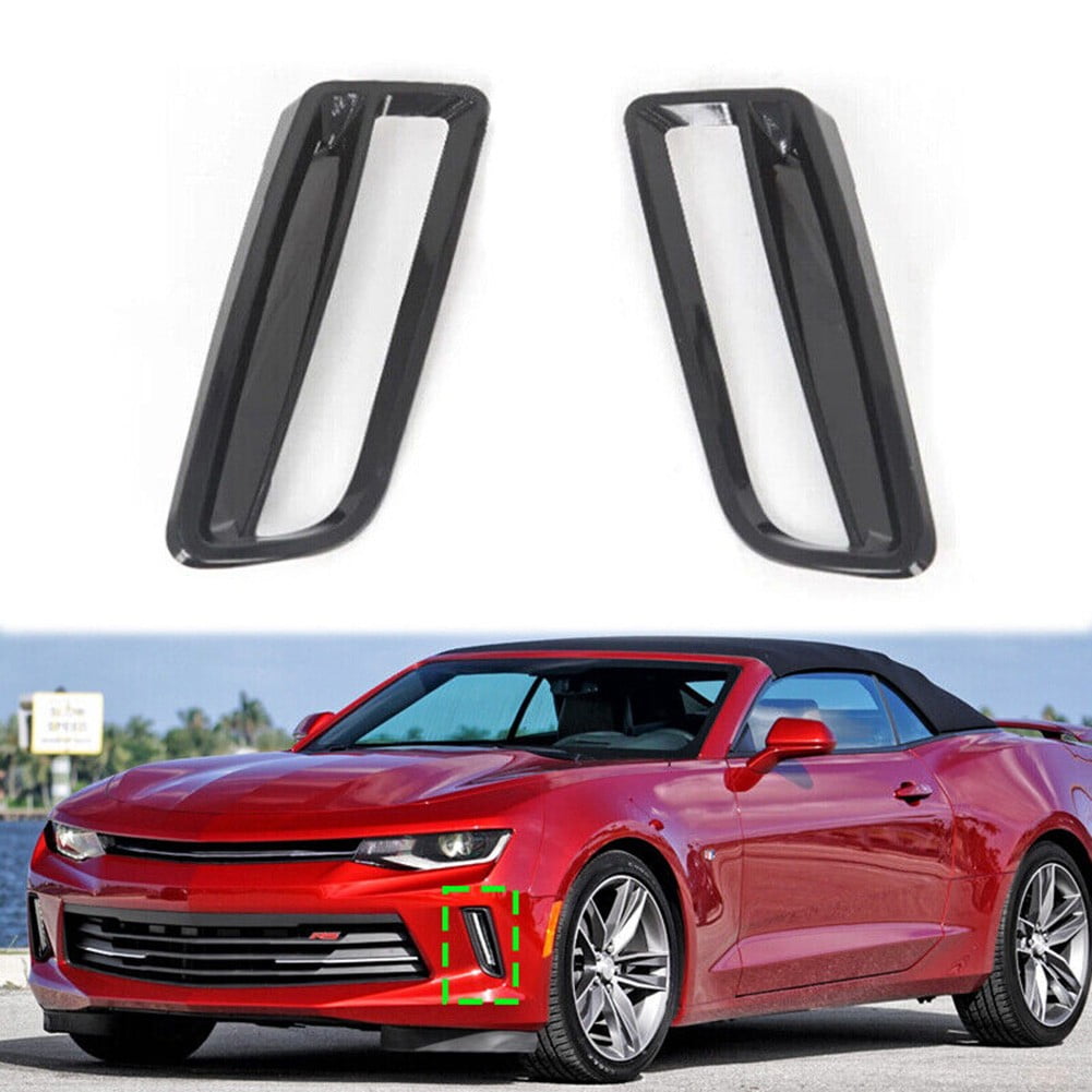 Fog Light Cover For Chevy For Camaro Zl1 1Lt 2016-19 Foglight Frame ...