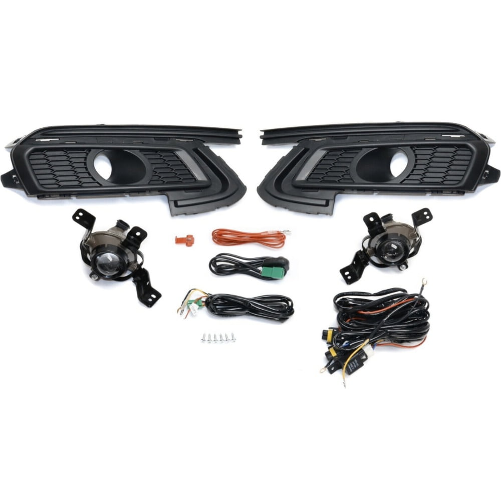 Fog Light Kit For 2015-2016 Chevrolet Cruze Left & Right Clear Lens ...