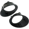 Fog Light Lamp Trim Bezels Surround Pair Set For 10-12 For Camaro ...