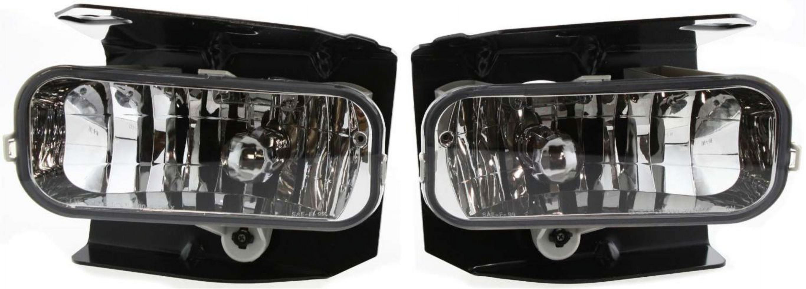 Fog Light Pair For 1999-2003 Ford F-150 LH & RH Crystal Clear Lens - Walmart.com