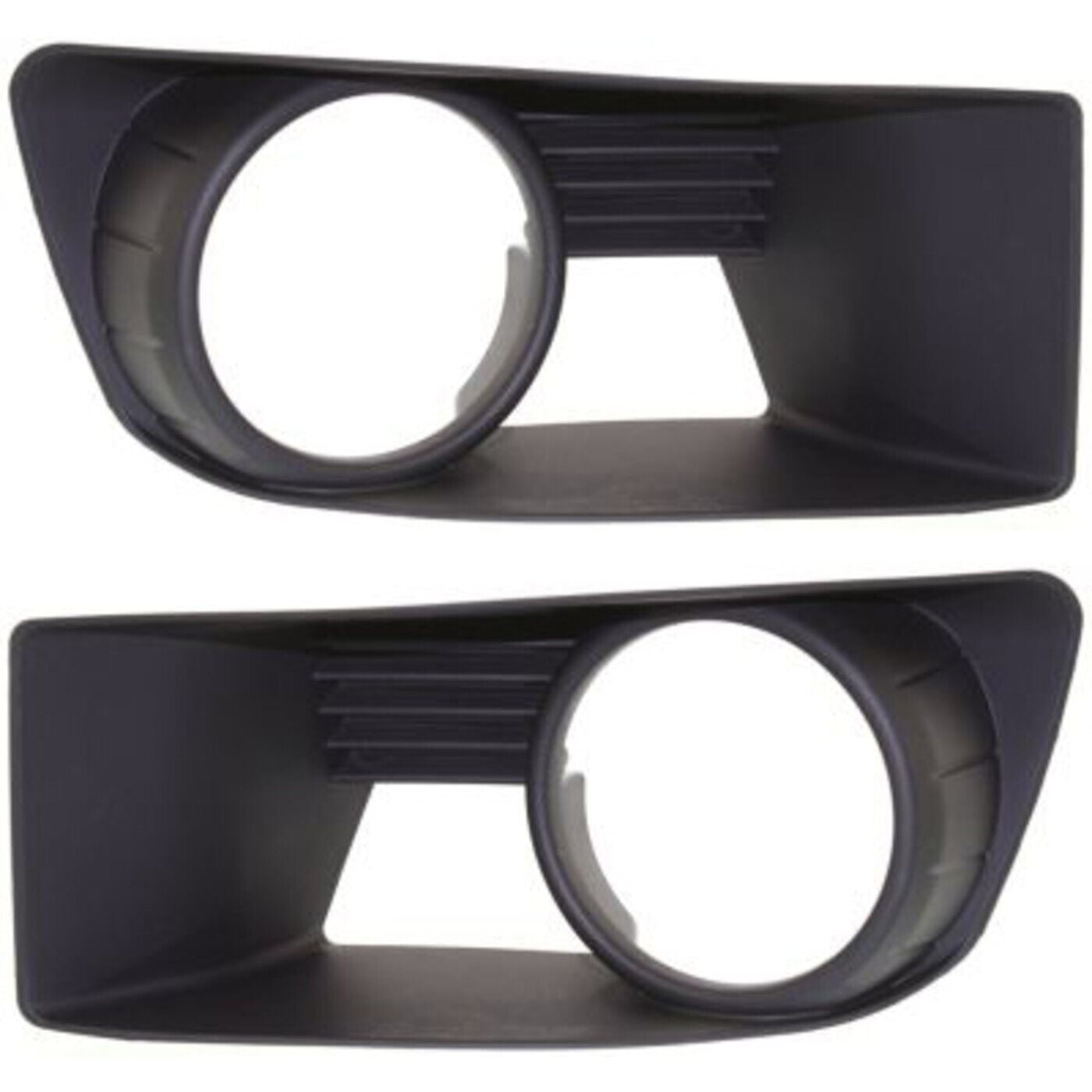 Fog Light Trim Set For 2007-2010 For Dodge For Caliber - Black Plastic ...