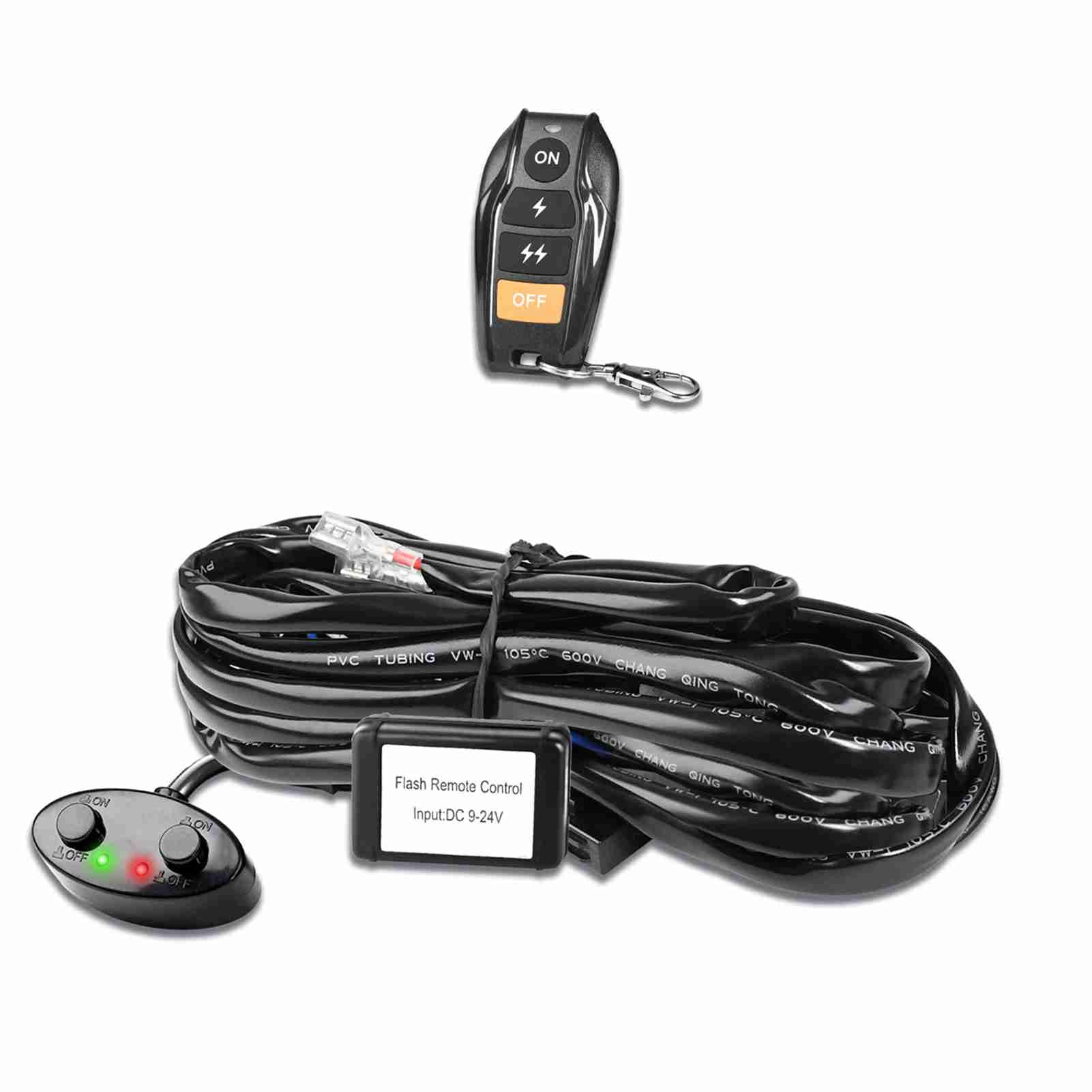 Fog Light Wiring Harness Kit LED Light Wiring Harness Kit, Safe And ...