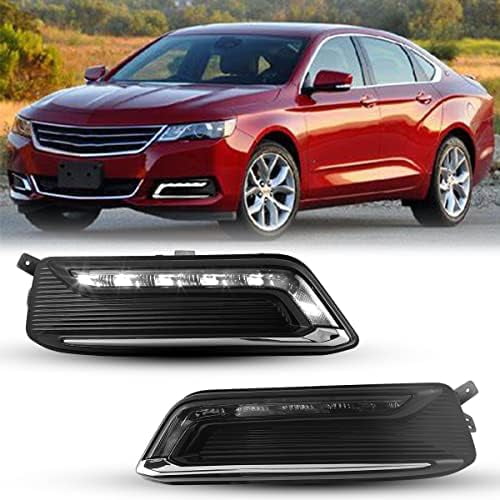Fog Lights For 2014 2015 2016 2017 2018 2019 2020 Chevrolet Impala (Not ...