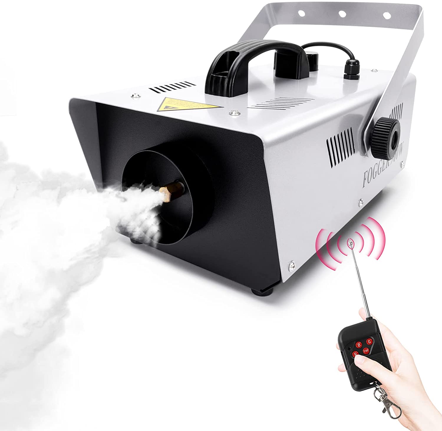 Fog Machine, 900W Fog Machine with Wireless Remote Control, 6000CFM and 1000ml Tank Fog Machine ...