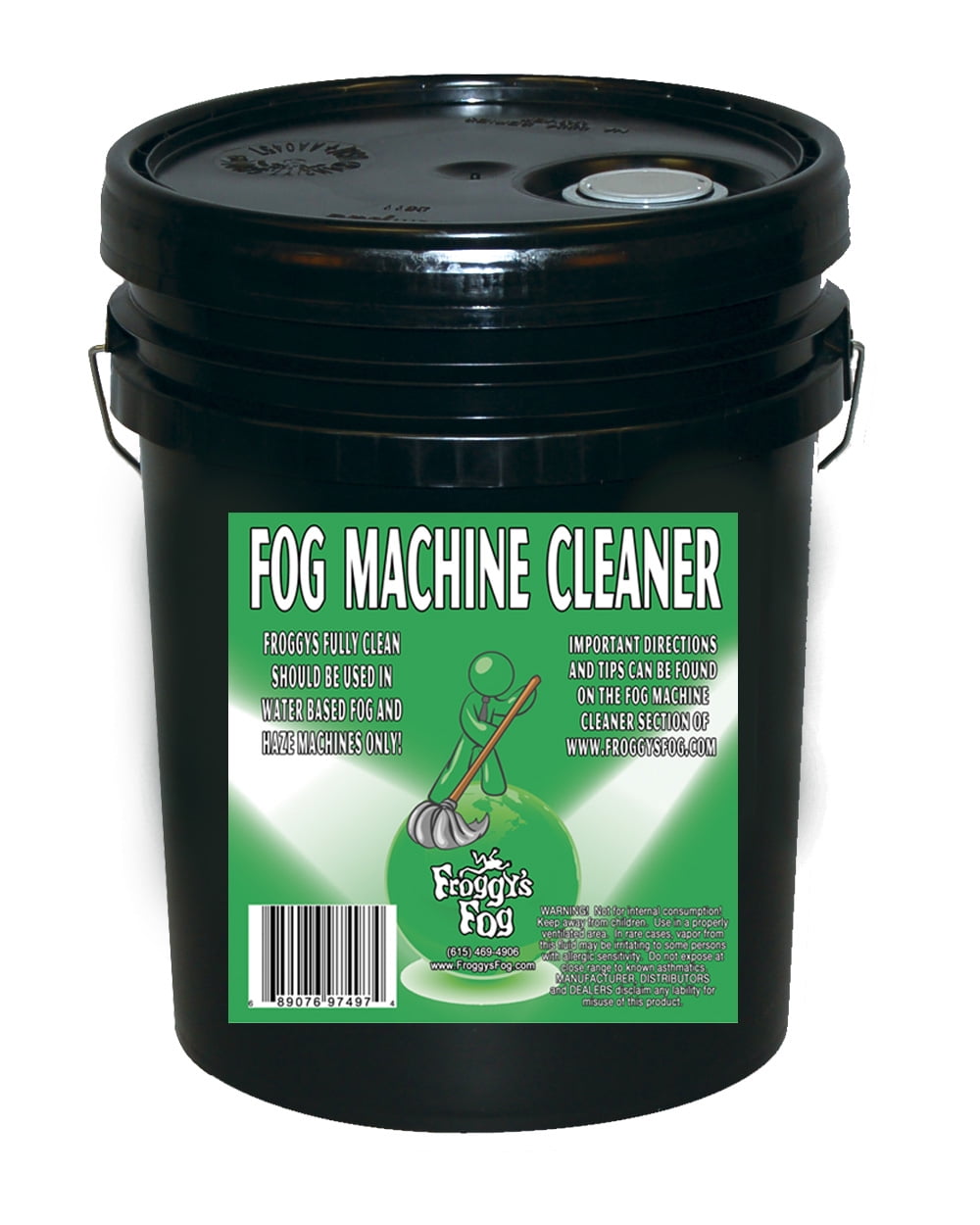 Fog Machine Cleaner - Froggys Fully Clean - 5 Gallon Pail - Walmart.com