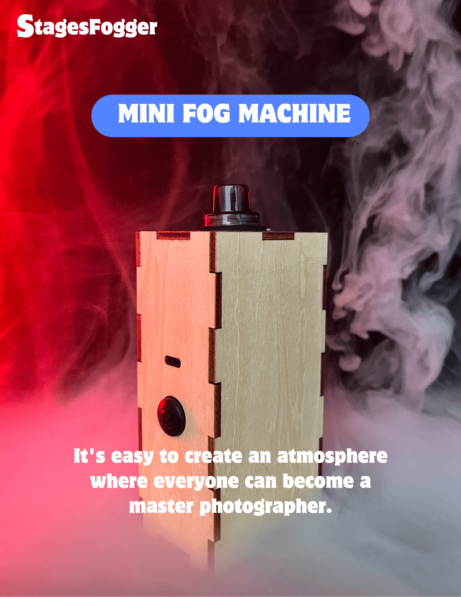 Fog Machine Cosplay Fog Making Mini Fog Machine Photography Outdoor ...