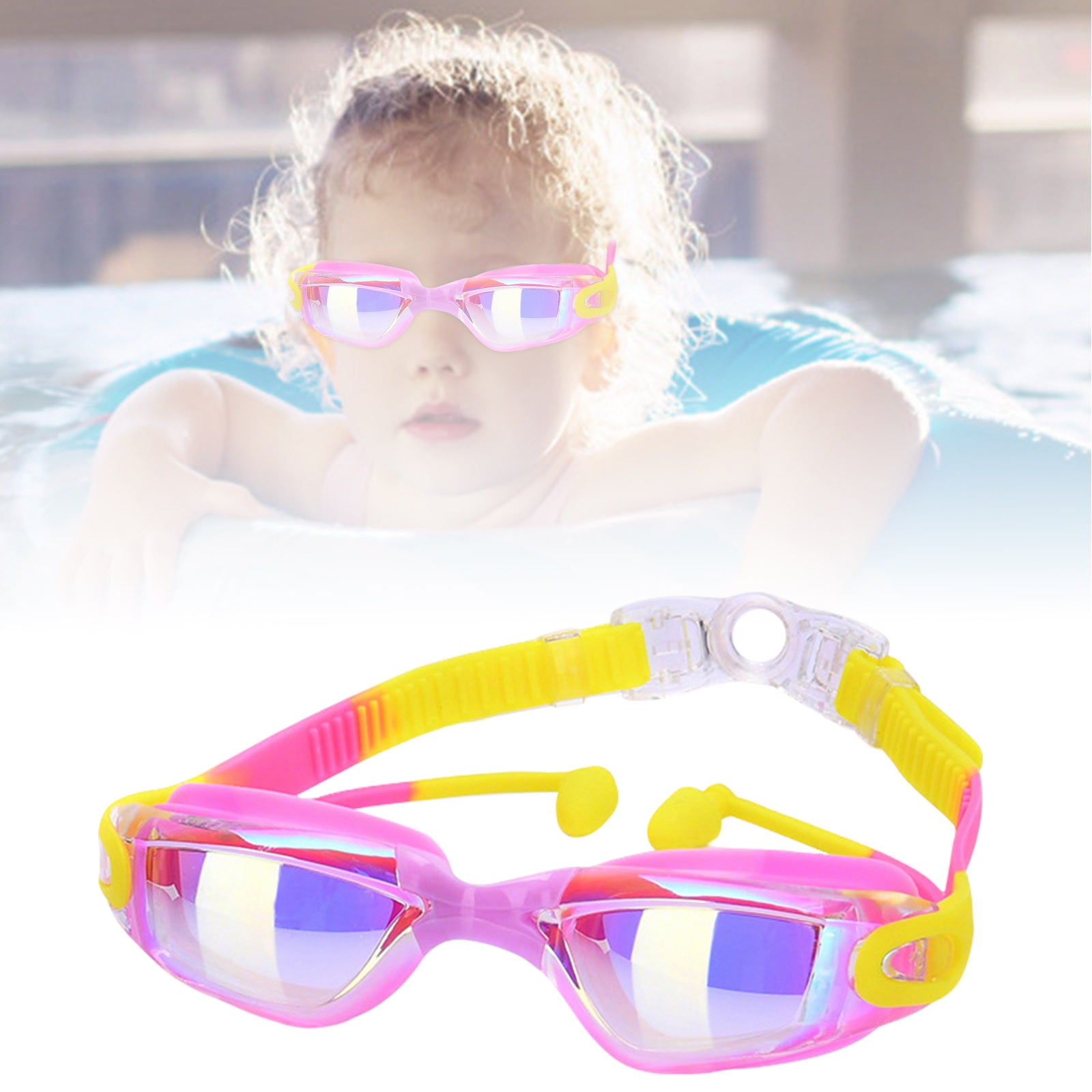 -Fog Swimming Goggles Set For Children And Teenagers With Included ...