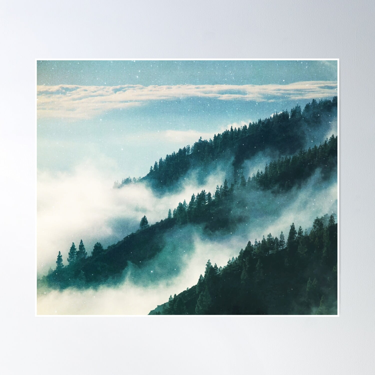 Fog V2 #Redbubble #Lifestyle #Fashion #Tech Poster Wall Art, Modern ...