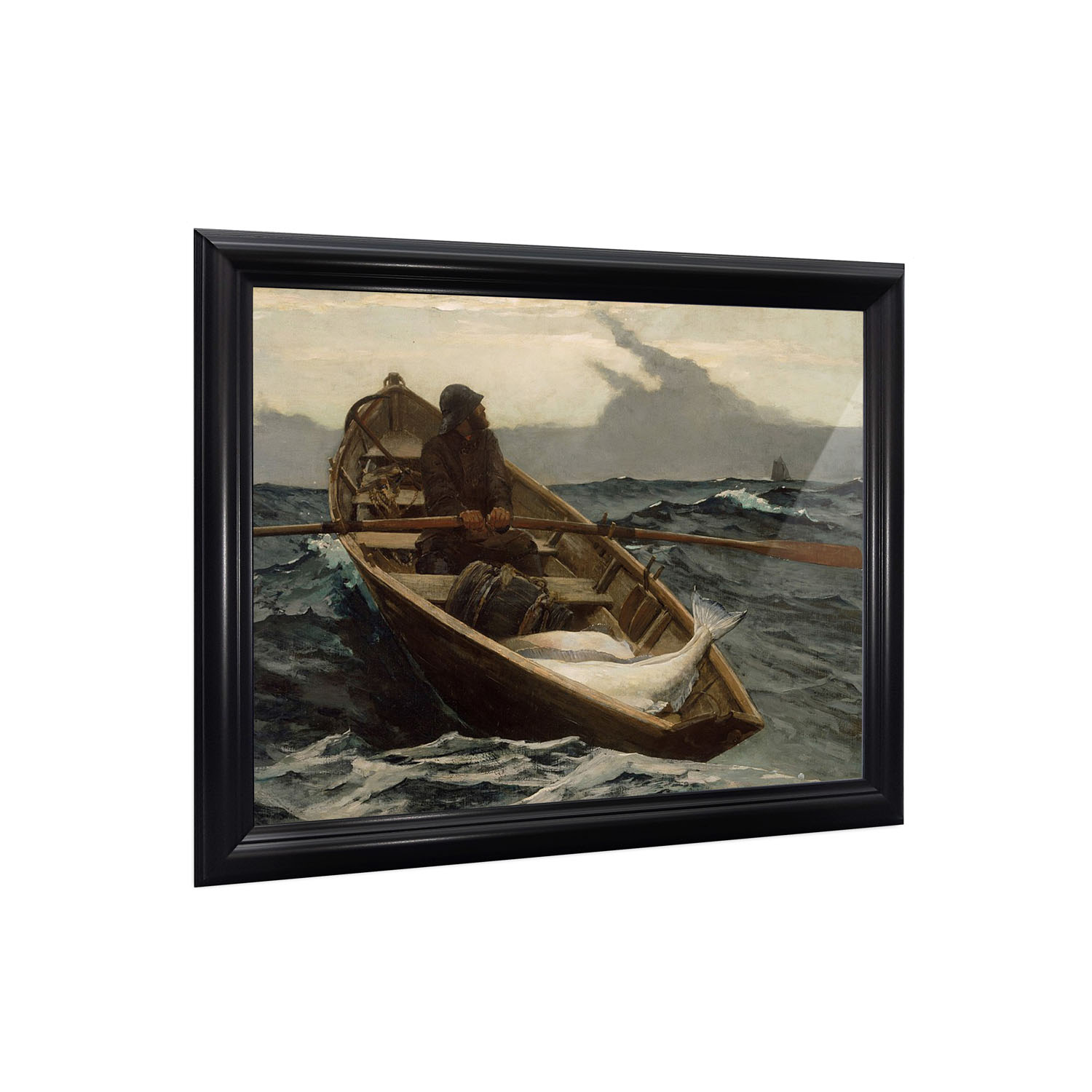 Fog Warning Winslow Homer, World Famous Wall Art Collection, Framed ...