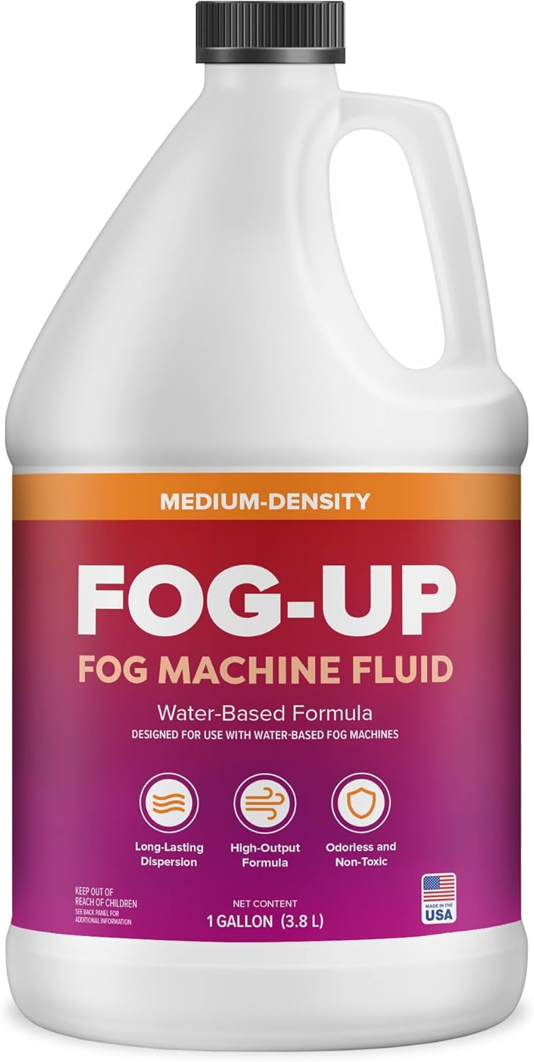 FogUp Medium Density Fog Juice - Extremely Long Lasting, High Output ...