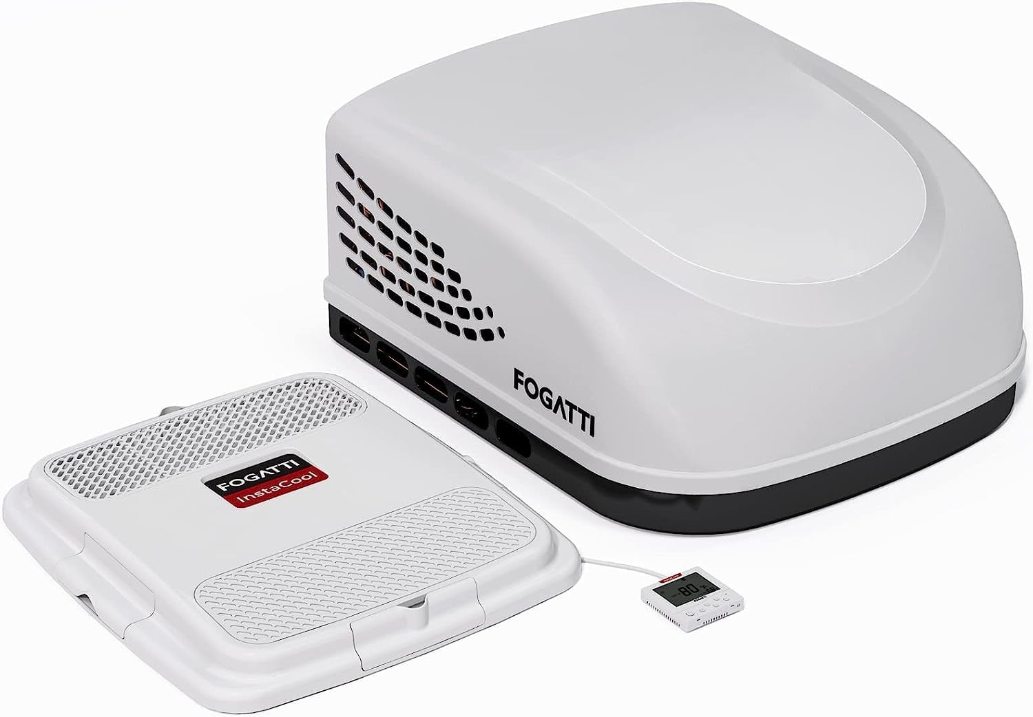 FOGATTI RV Camper Rooftop Air Conditioner 15,000 BTU, 65 dB, All-in-One ...