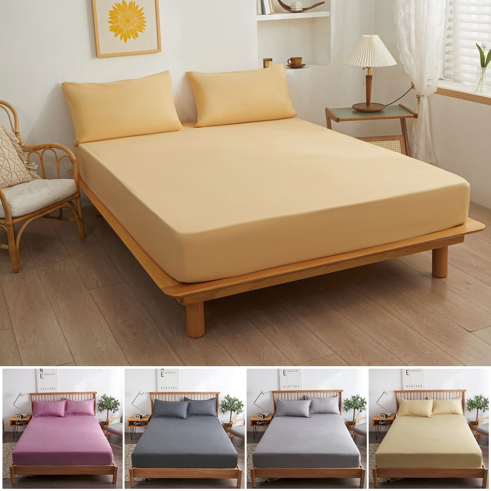 Fogcroll Pure Cotton Bedding Flat Gentle on Skin Soft and Comfortable ...