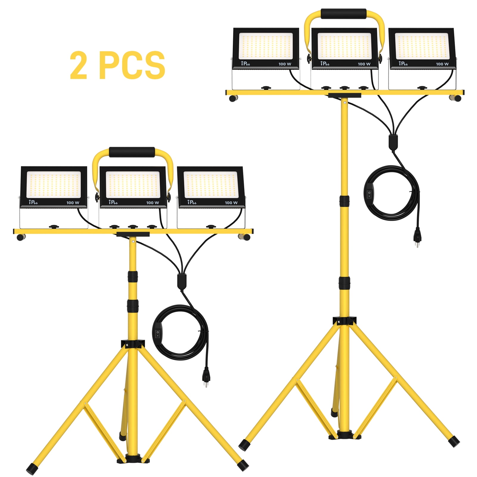 Fogcroll 21000lumen Super Bright LED Work Light with Stand Construction ...