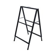 Sandwich Board Signs Outdoor A-Frame Sign Holder 24x36 inches, Black ...
