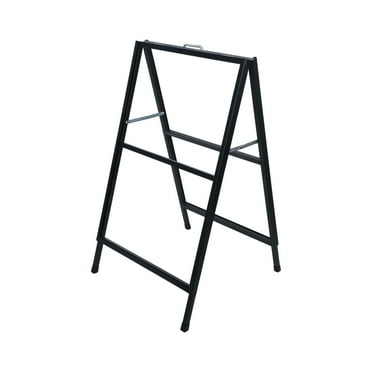 Sandwich Board Signs Outdoor A-Frame Sign Holder 24x36 inches, Black ...