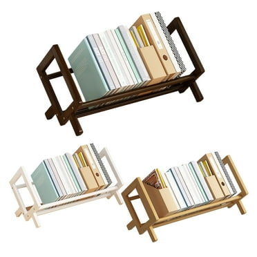 LINSY HOME 3-Tier Bookshelf: Space-Saving, Adjustable Shelves, Ideal ...