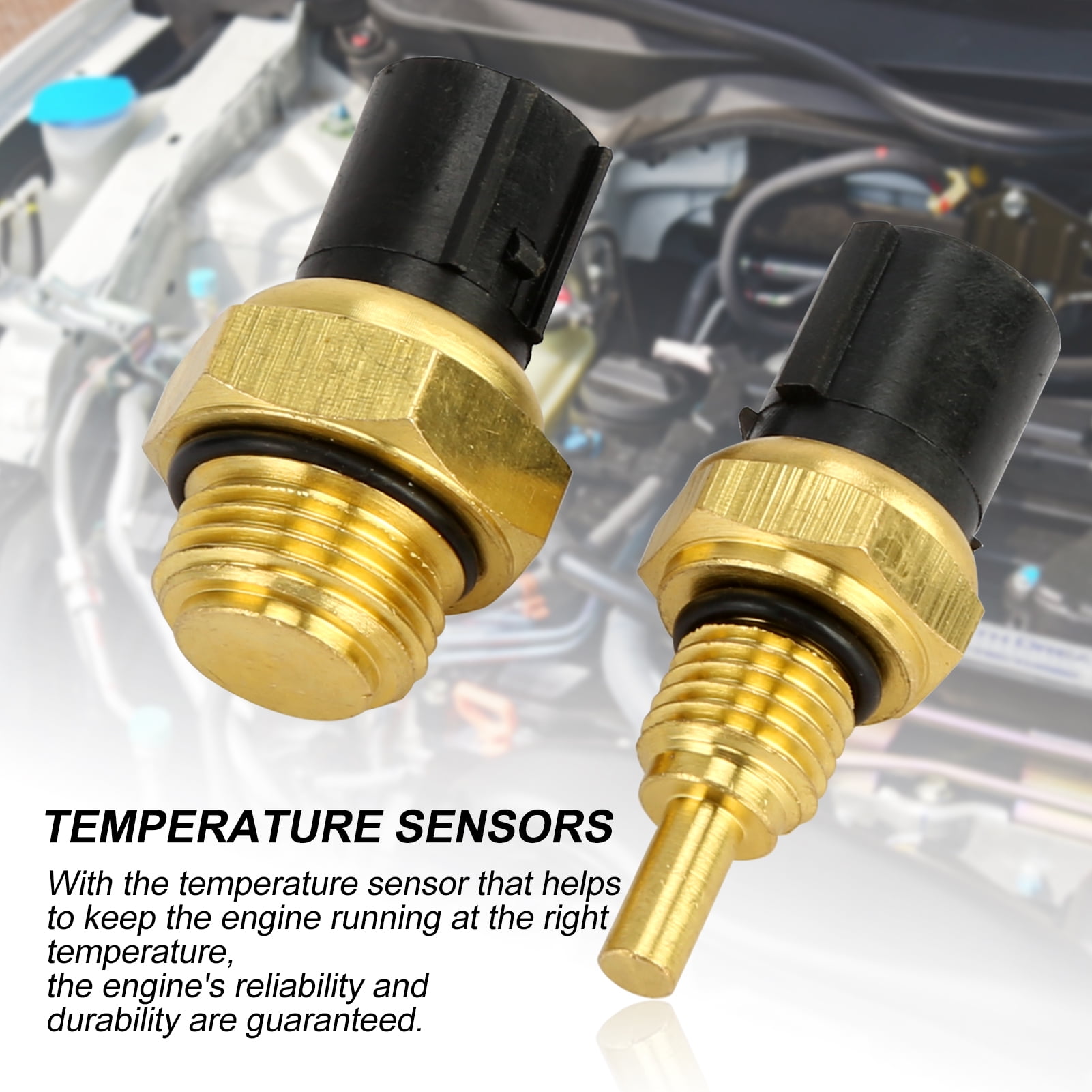Fogcroll Coolant Temperature Sensor and Cooling Fan Switch Set ...