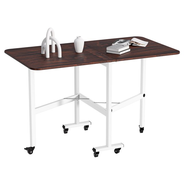 Fogcroll Foldable Expandable Table Drop Leaf Dining Table Folding ...