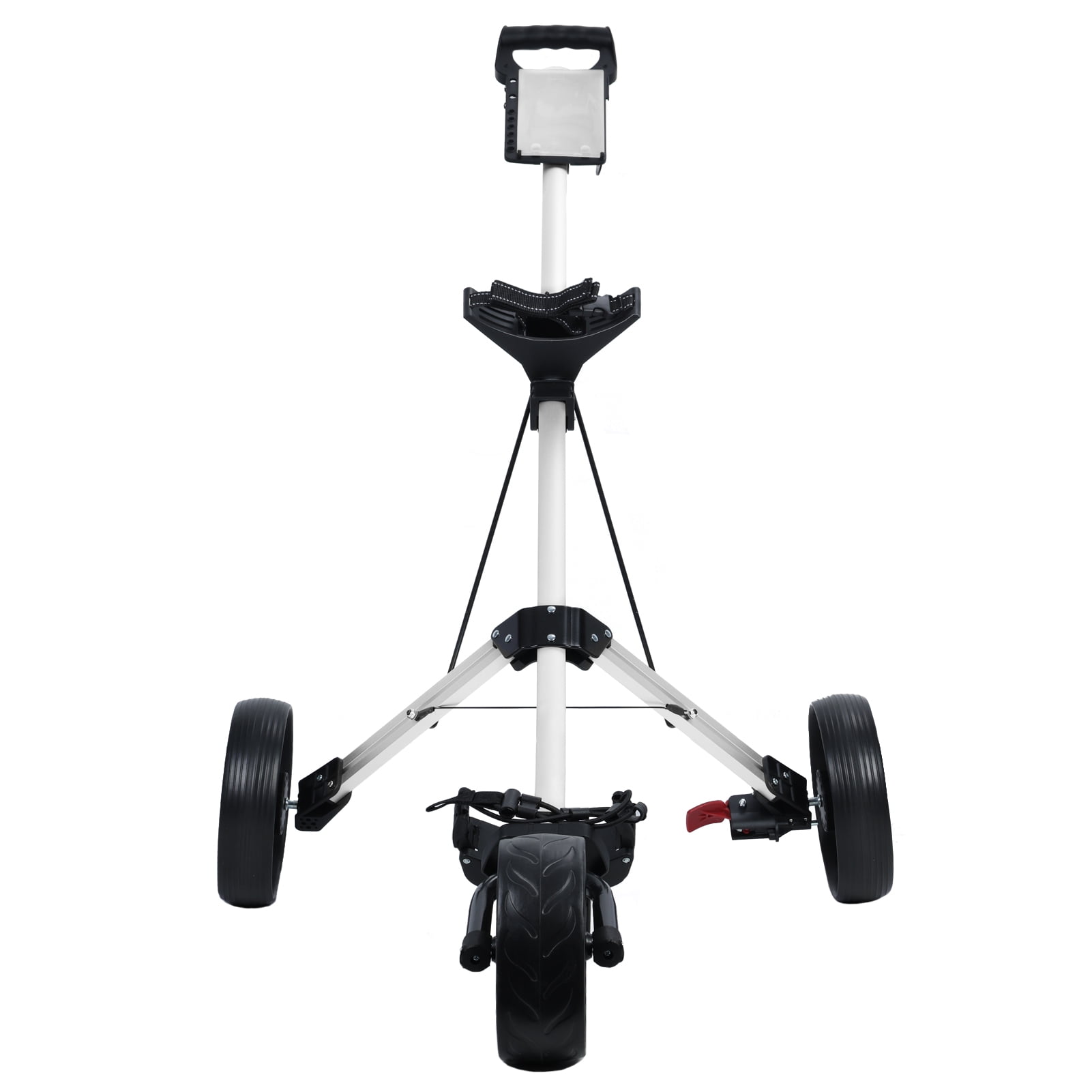 Fogcroll Golf Push Cart 3 Wheel Golf Push Cart Foldable Walking Golf ...