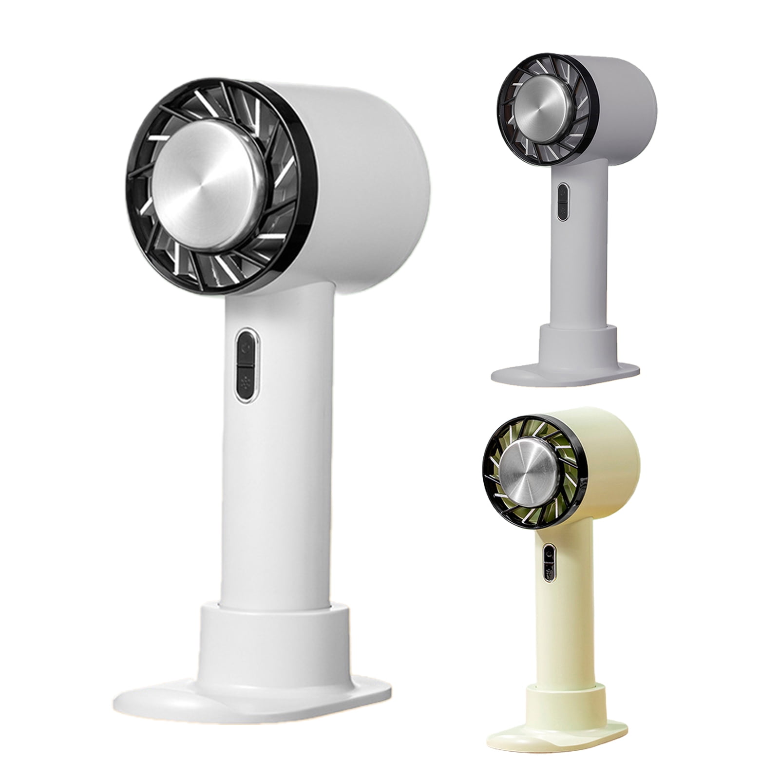 Fogcroll Handheld Fan Mini Fan Adjustable Abs Shell Freestanding USB ...