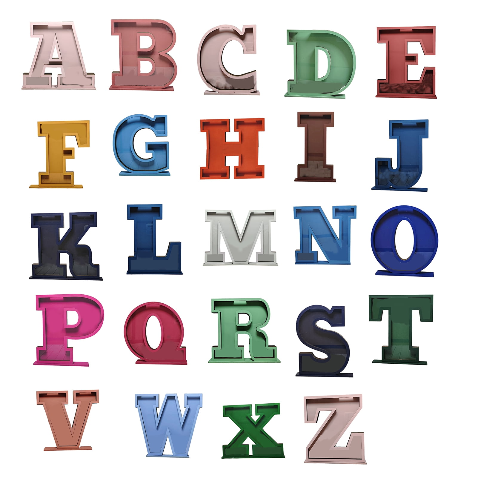 Fogcroll Large Wooden Piggy Bank Money Box for Kids,Customized Name ...