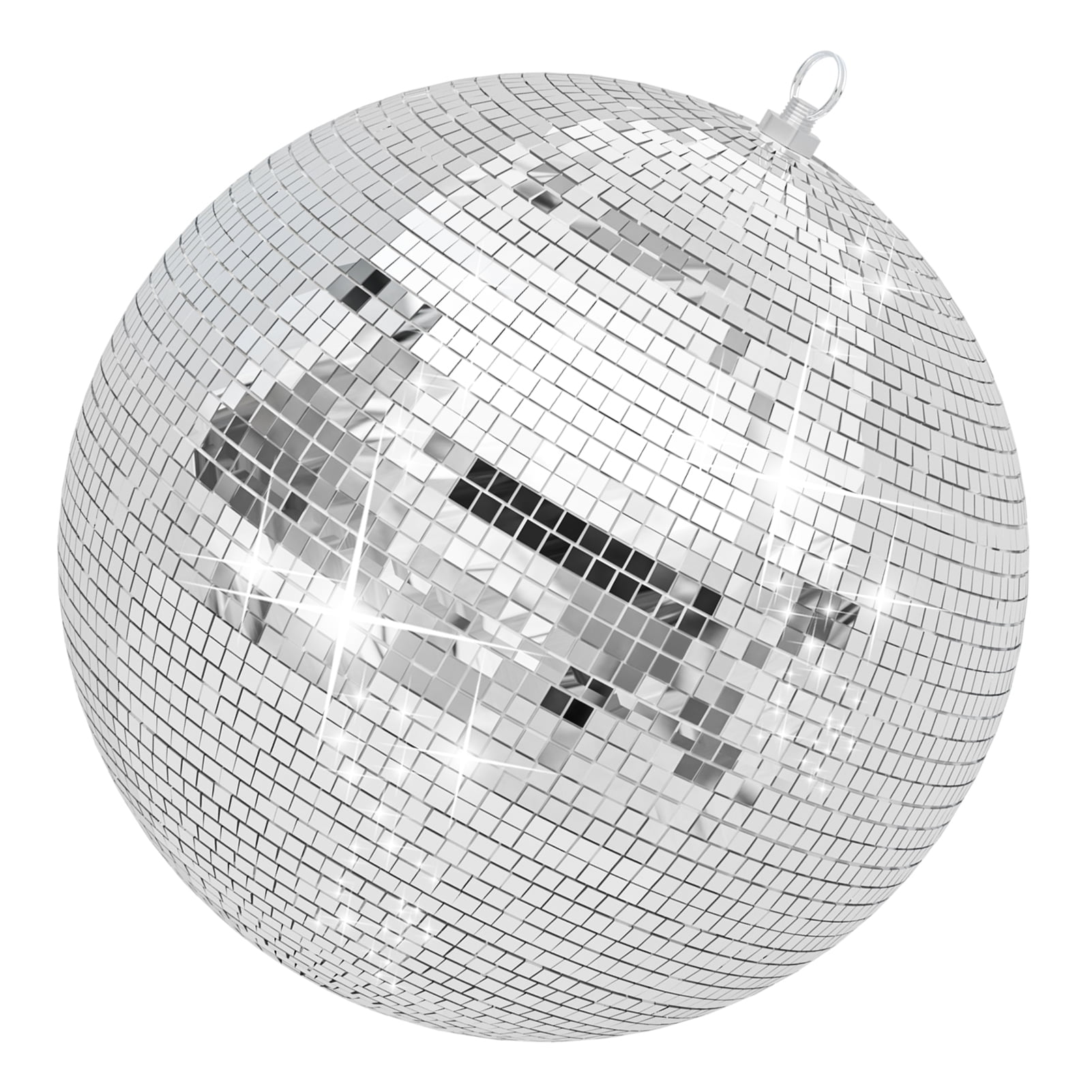 Fogcroll Mirror Disco Ball Hanging Silver Color Disco Ball Big Mini ...