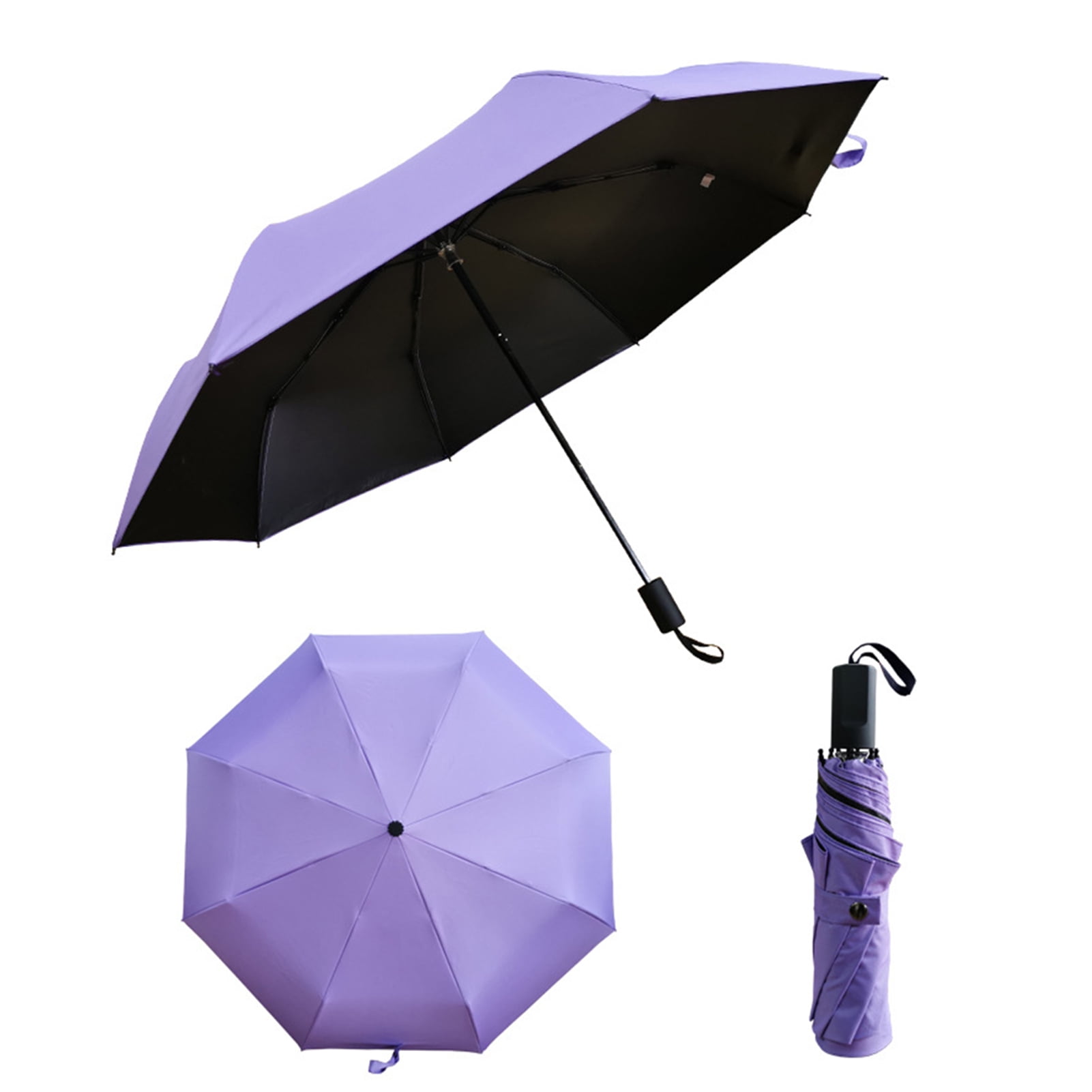 Fogcroll Portable Umbrella Deck Umbrellas Outside Strong 3 Folding ...