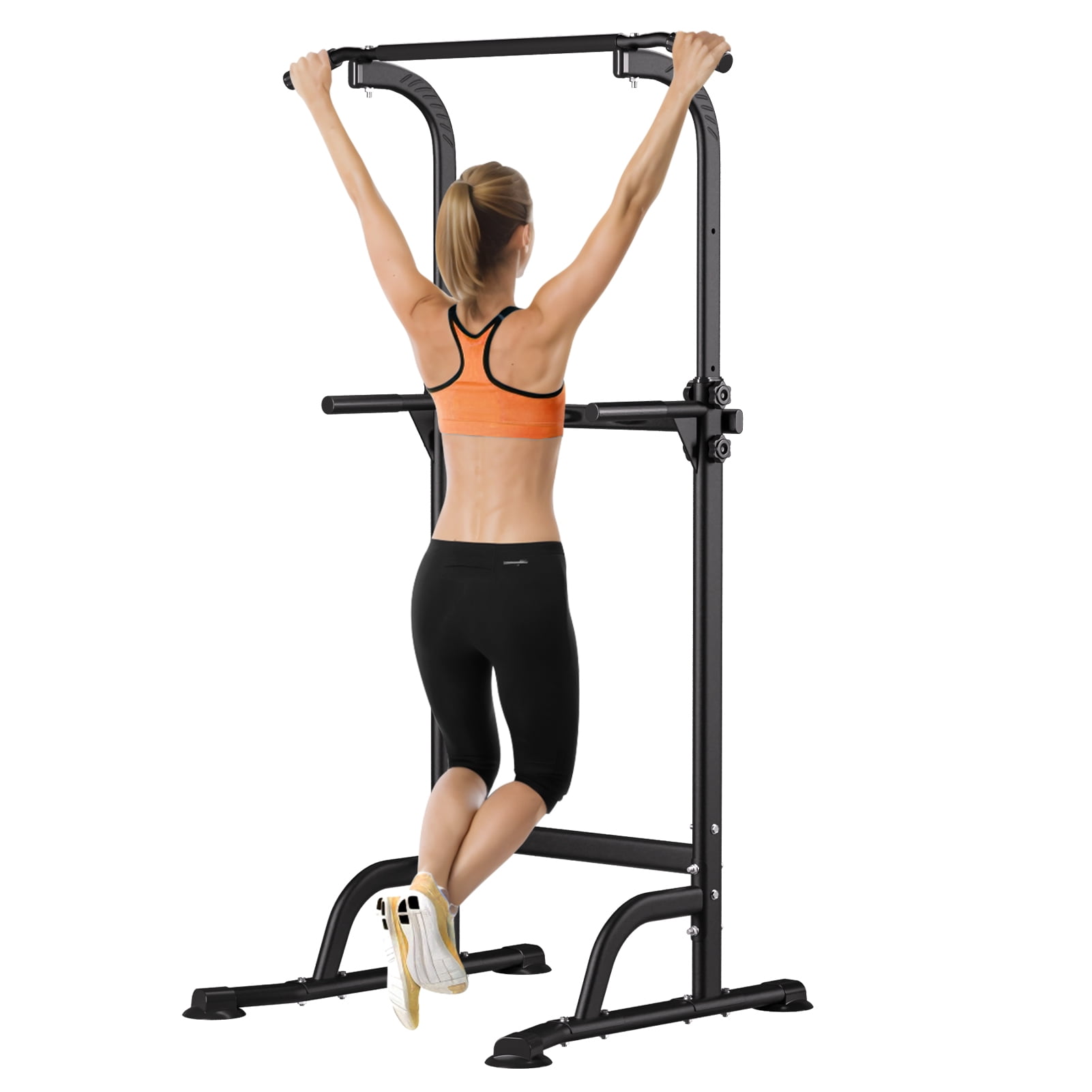 Fogcroll Pull up Bar Power Tower Dip Station Portable Pull-Up Bar ...
