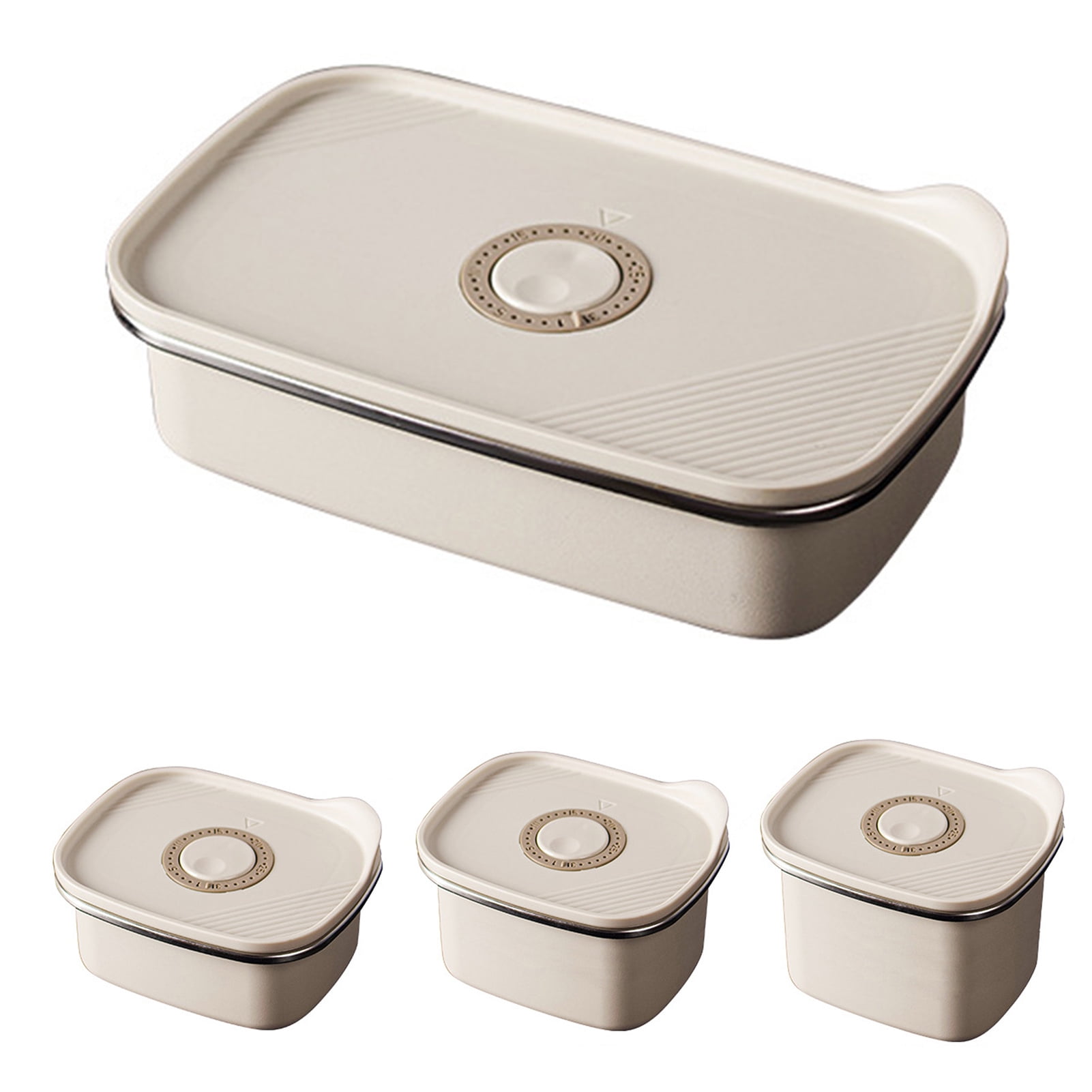 Fogcroll Stainless Steel Food Storage Containers Leak Proof and ...