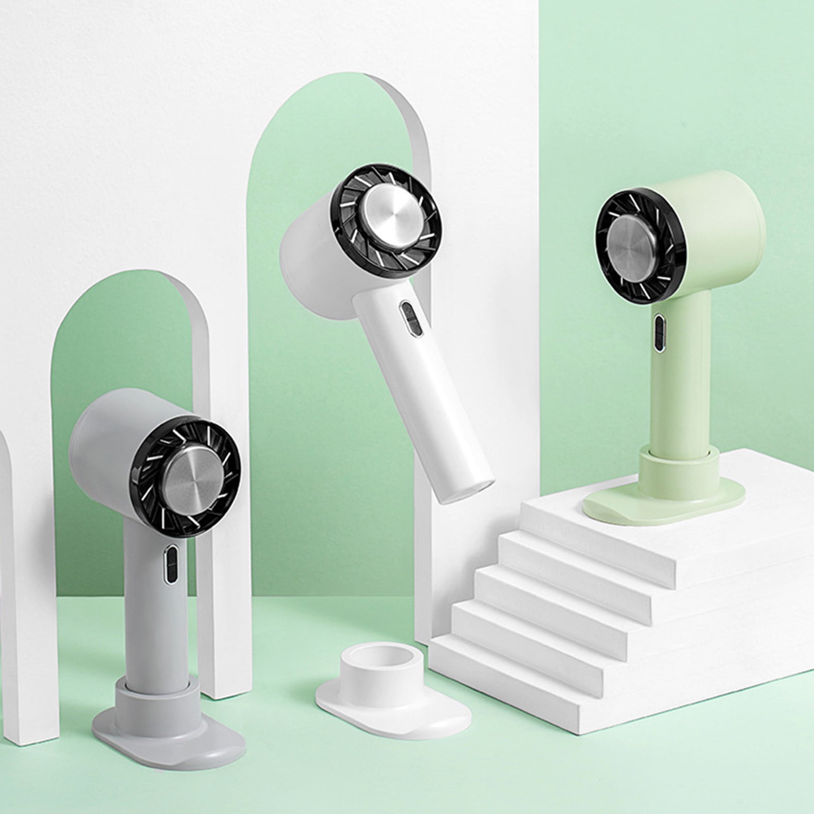 Fogcroll Summer Cooling Fan Mini Fan Portable Fan Adjustable Abs Shell ...