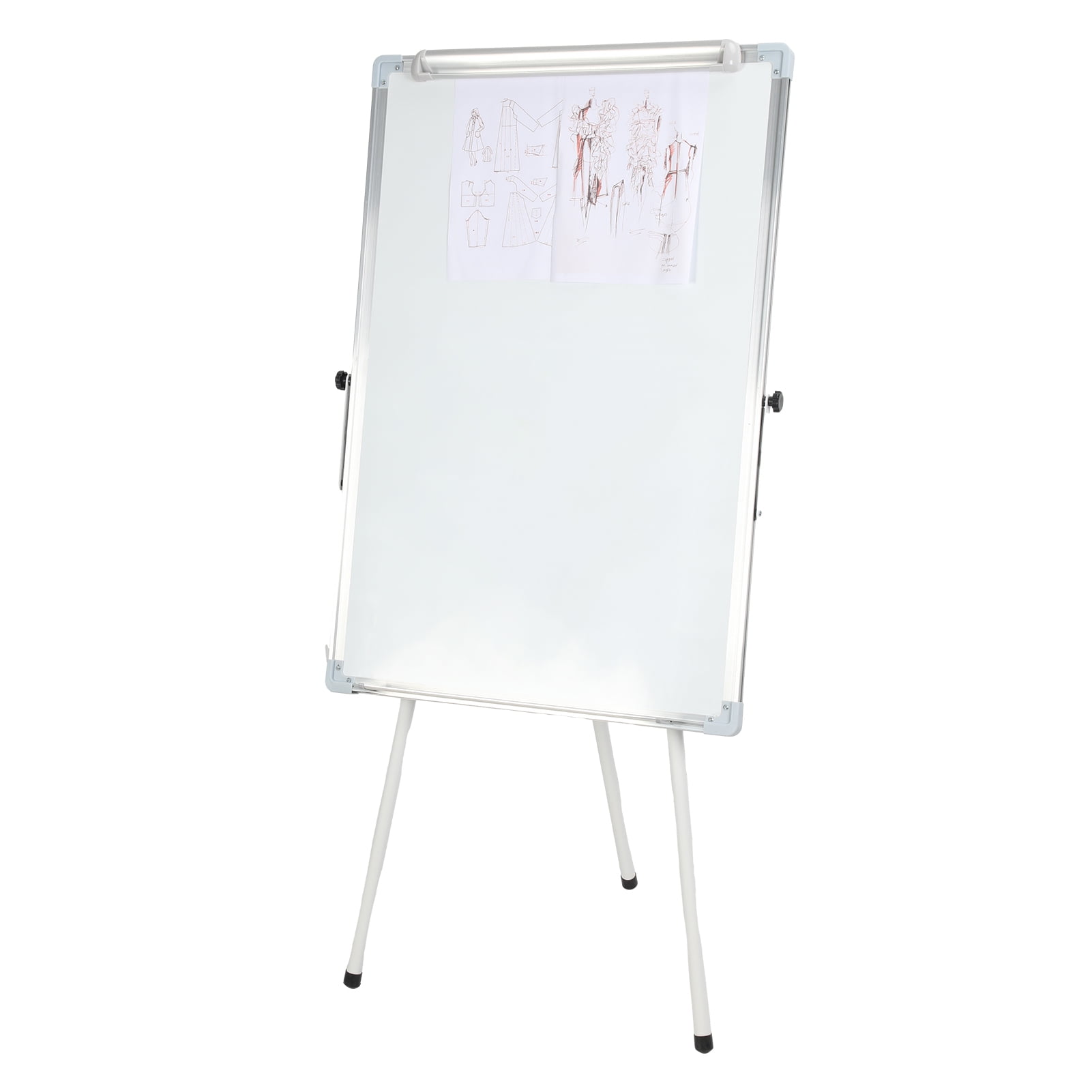 Fogcroll Tripod Writing Board Single-Sided Foldable Magnetic Whiteboard ...