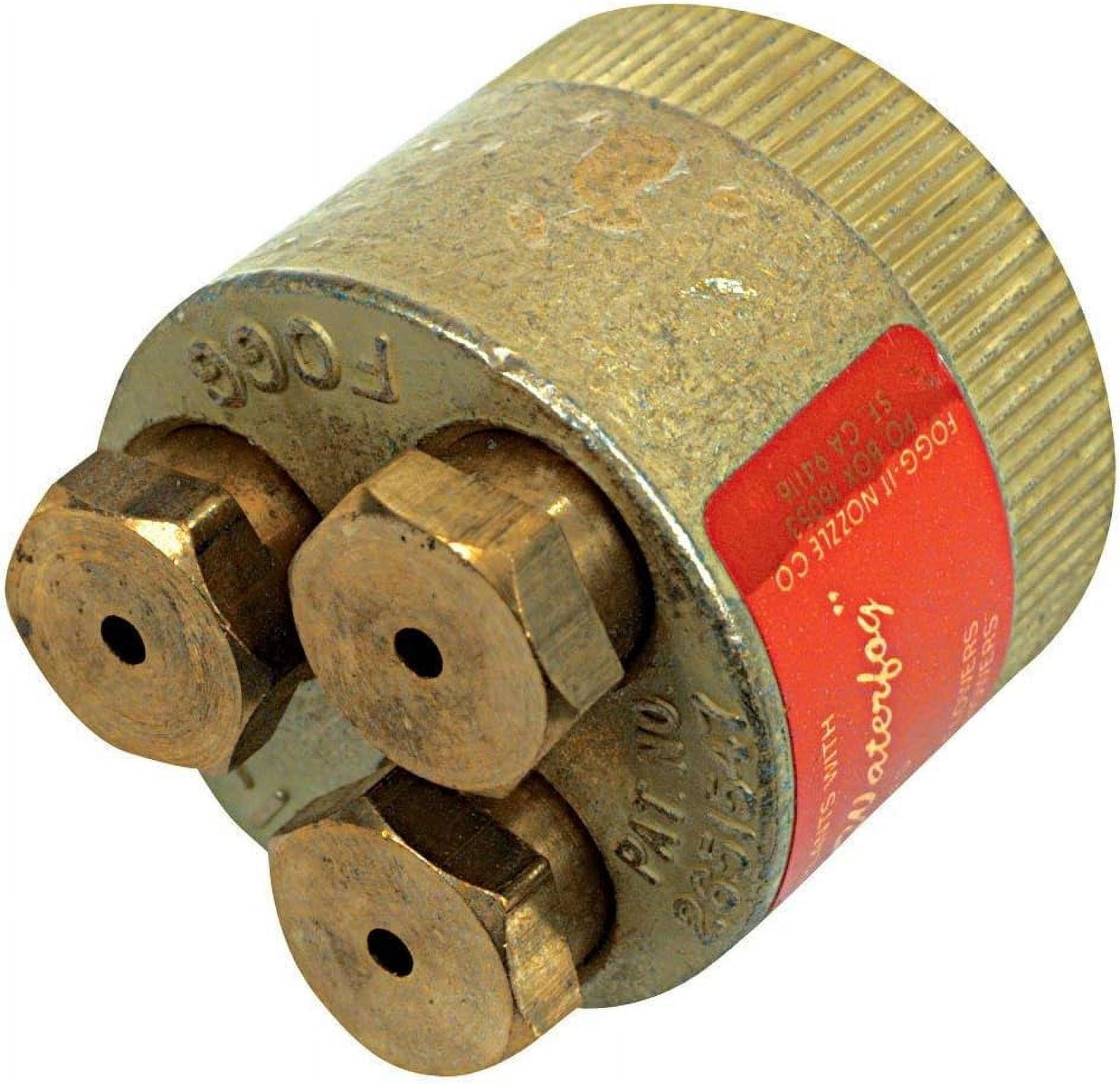 Fogg-it Misting Nozzle Standard Hose Connection, Fog Spray Hose ...