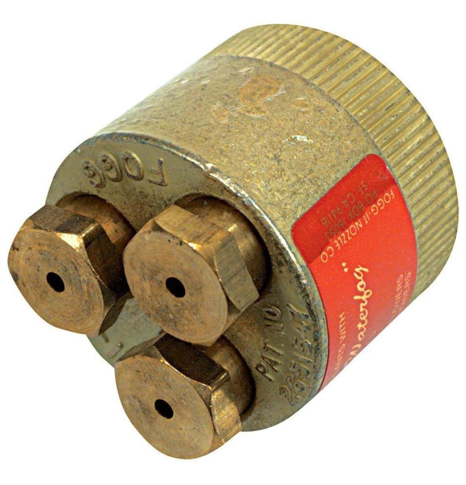 Fogg-it Misting Nozzle Standard Hose Connection, Fog Spray Hose ...