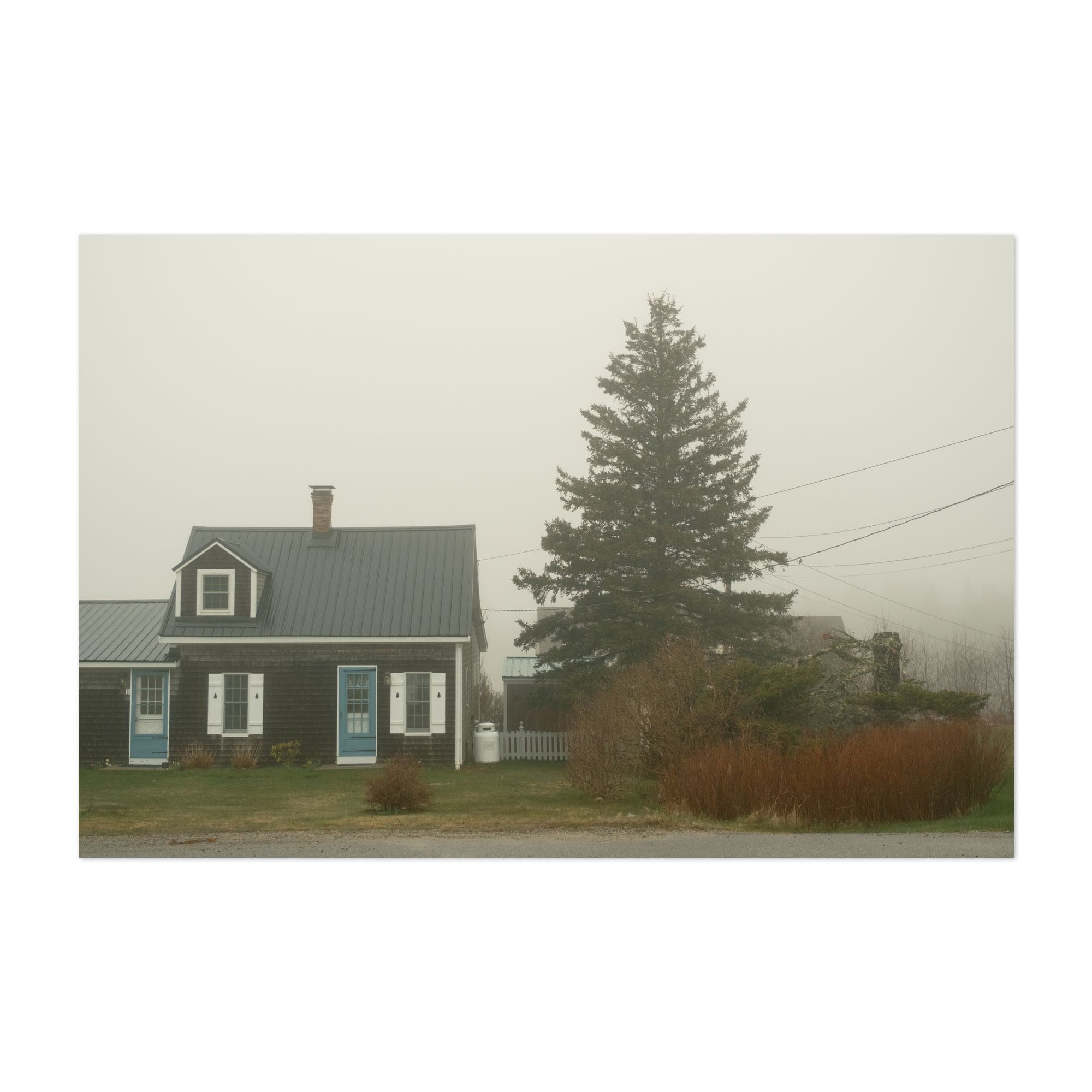 Foggy Beal Island 01 - Beals Maine Photography Rural Architecture ...