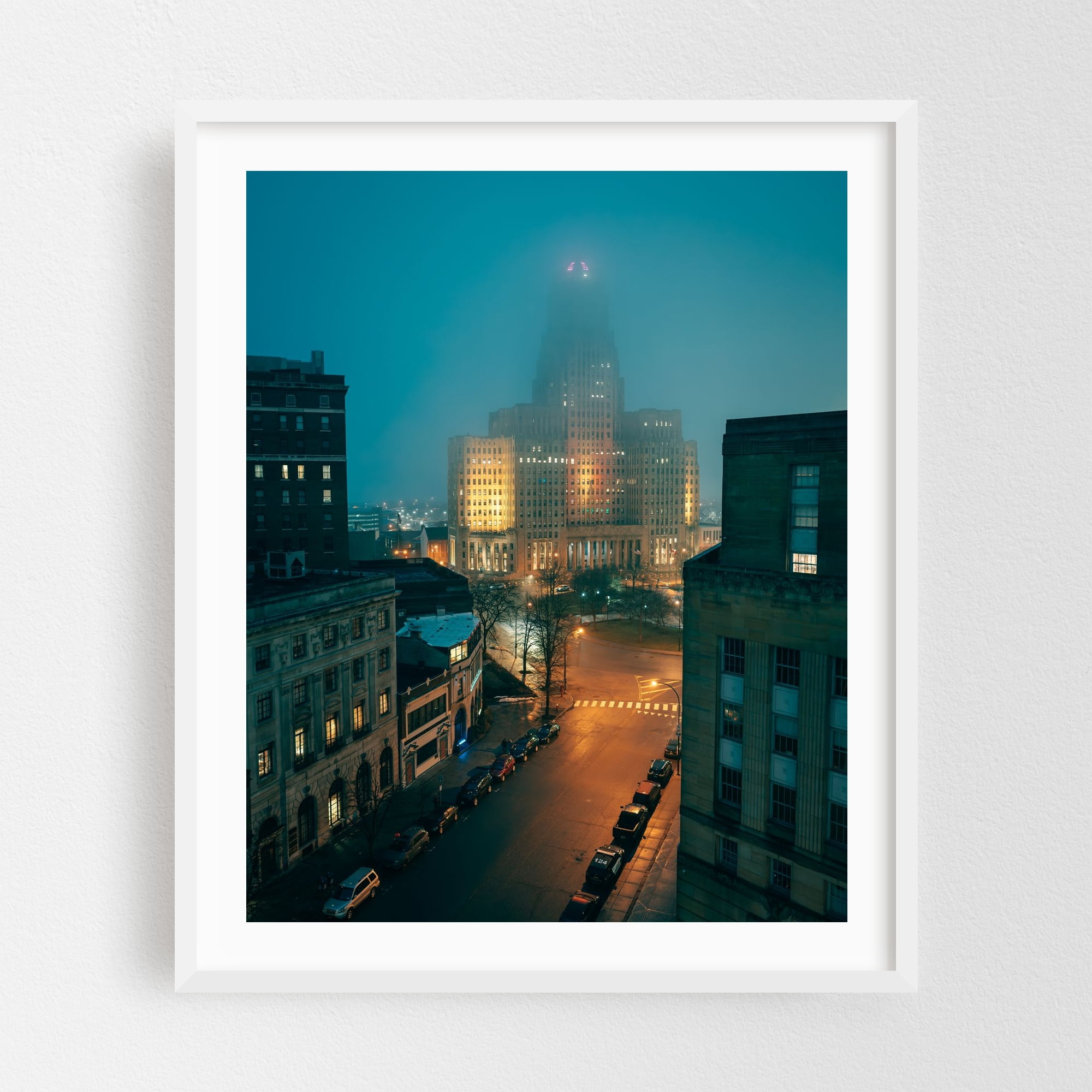 Foggy Night at City Hall, Buffalo - Buffalo New York Photography ...