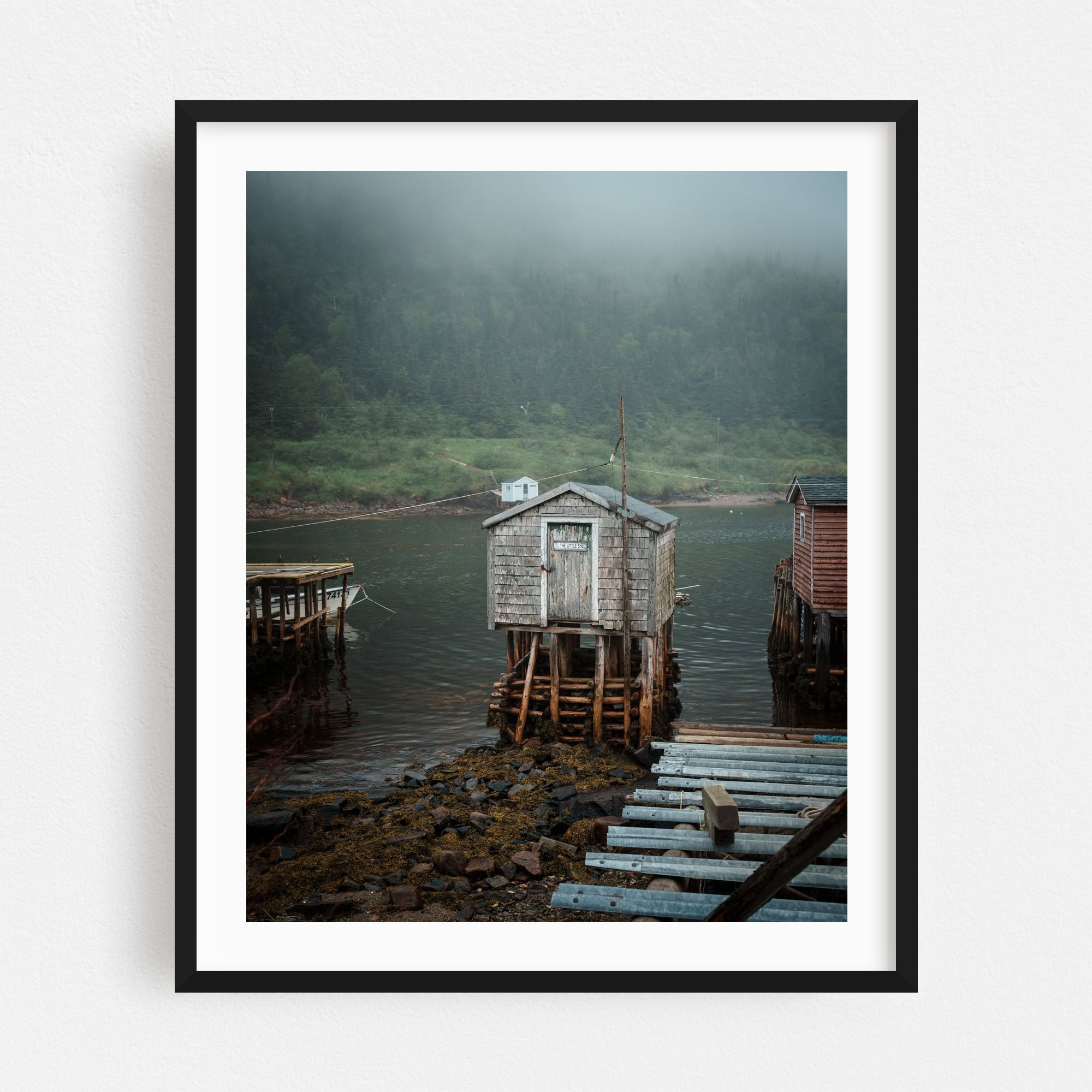 Foggy Rose Blanche 02 - Rose Blanche-Harbour le Cou Newfoundland and ...