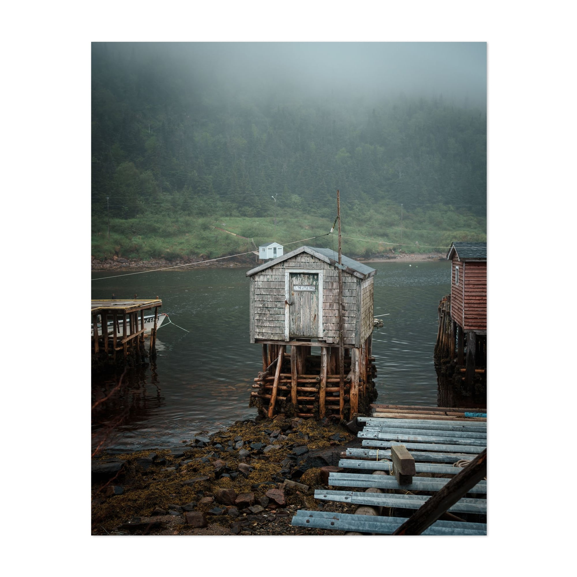 Foggy Rose Blanche 02 - Rose Blanche-Harbour le Cou Newfoundland and ...