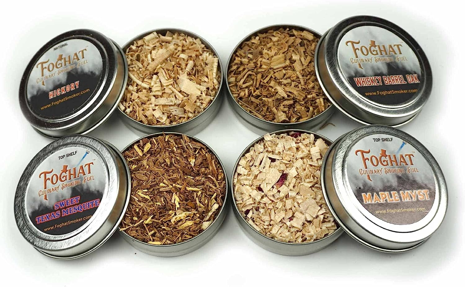 Foghat Fuel Sampler Four Pack | iskey Barrel Oak, Old Hickory, Sweet ...