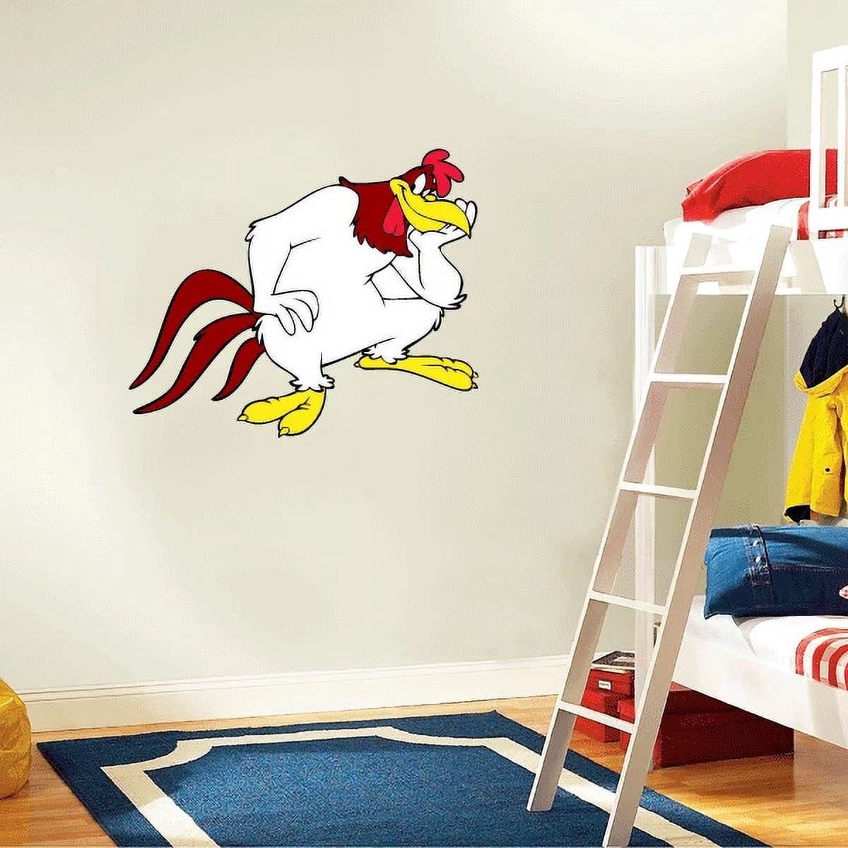 Foghorn Leghorn Cartoon Wall Decor Sticker Phone Decal Water Bottle ...
