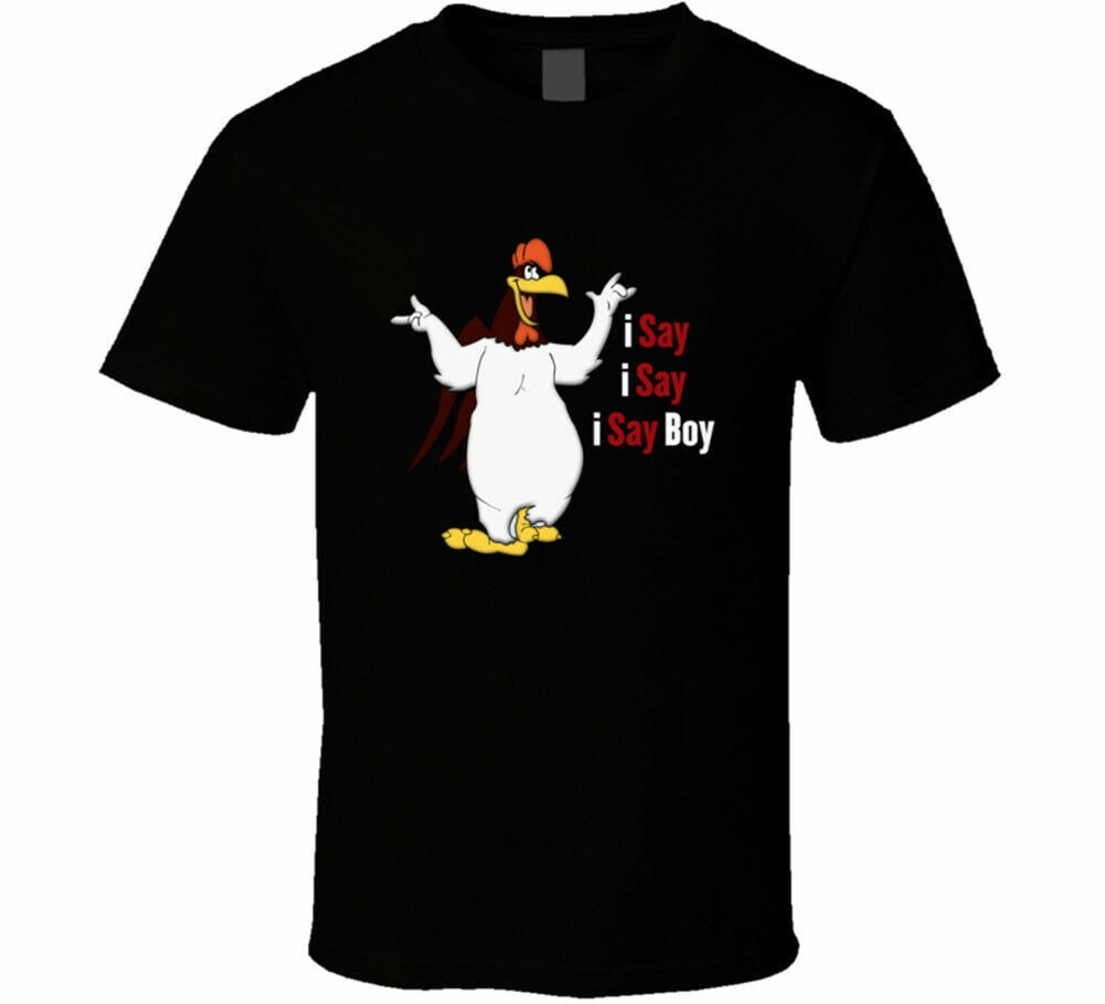 Foghorn Leghorn Old School Retro Cartoon Fan Gift T-Shirt Black S-3XL - Walmart.com