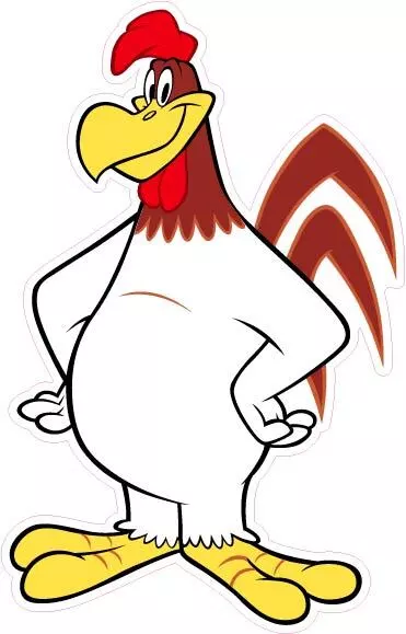 Foghorn Leghorn Sticker Window Decal Phone Decal Water Bottle Stickers ...