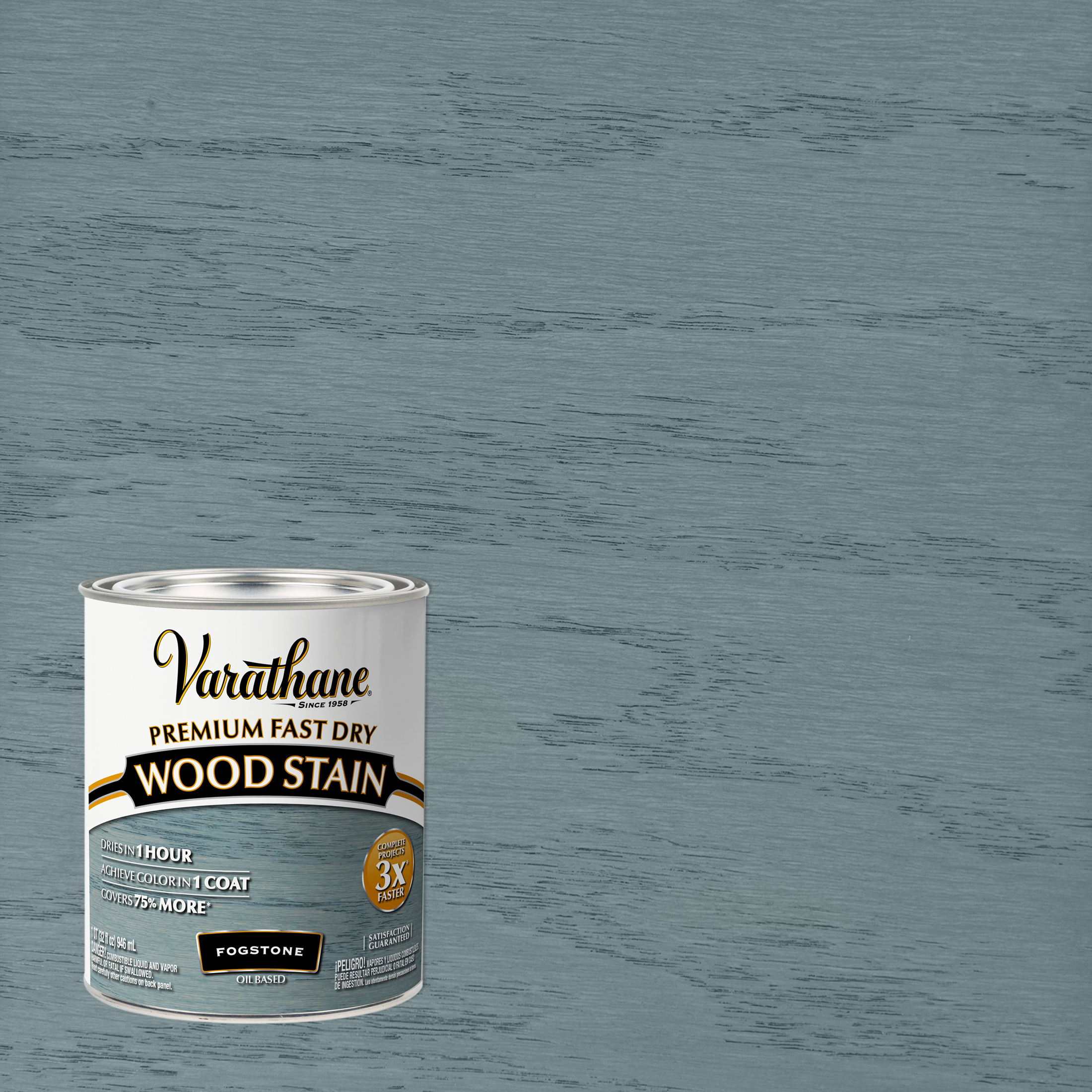 Fogstone, Varathane Premium Fast Dry Wood Stain-370720, Quart, 2 Pack ...