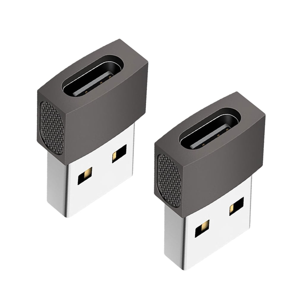 Fogun 2Pack USB C Female to USB Male Adapter Enjoy 480mbps Fast ...