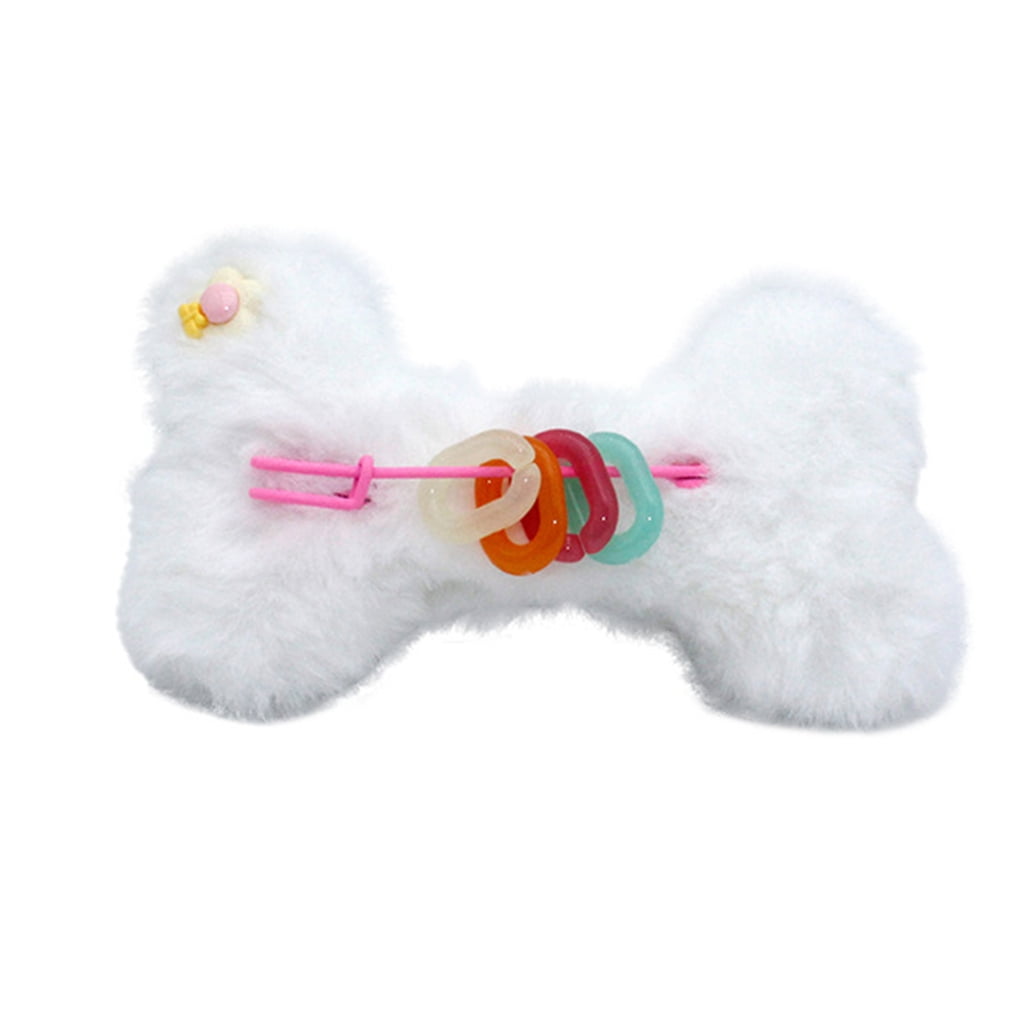 Fogun Fashion Plush Bone Charm Keychains Pendant Hanging Ornament ...