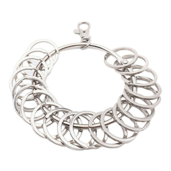 Fogun Large Round Hoop Key Portable Metal Rings Key Holder Management ...