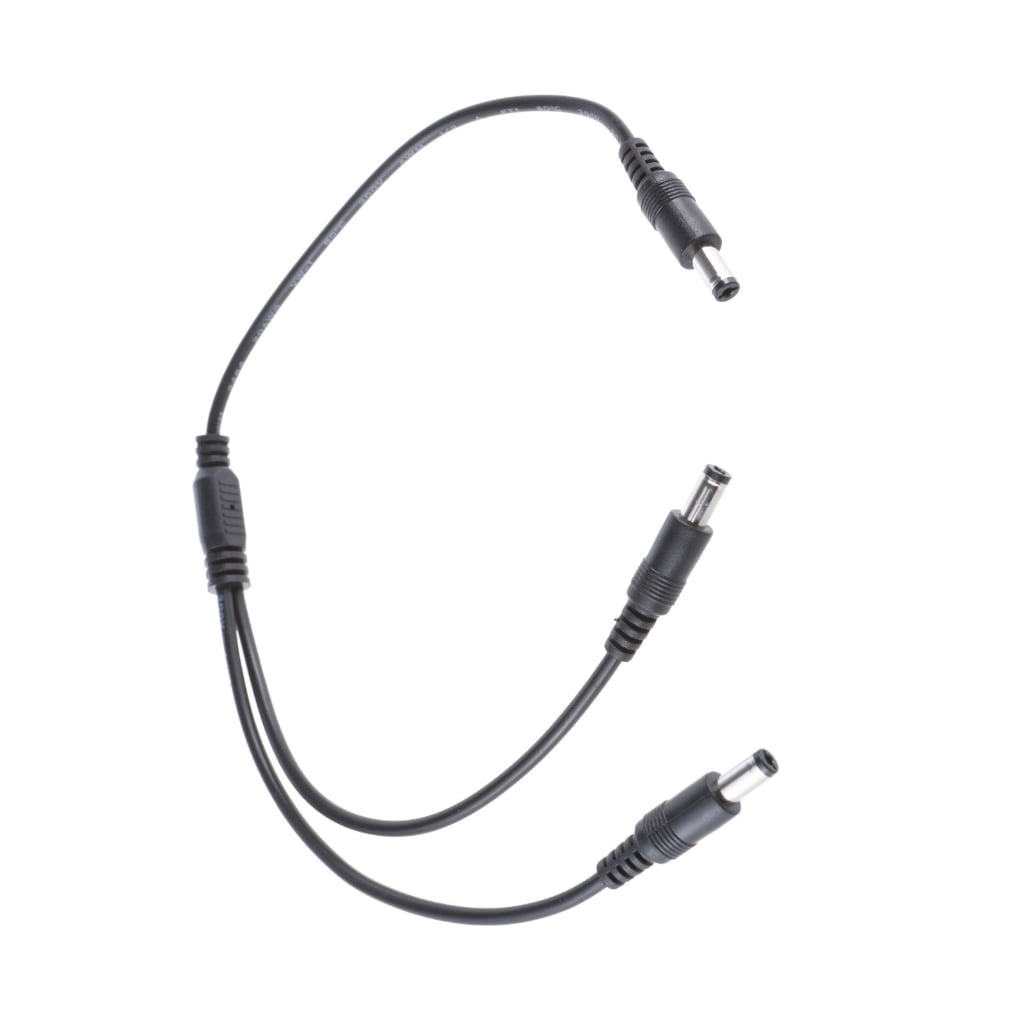 Fogun Multi Use DC5521/DC5525 Y Splitter Cable 1 Male to 2 Male ...